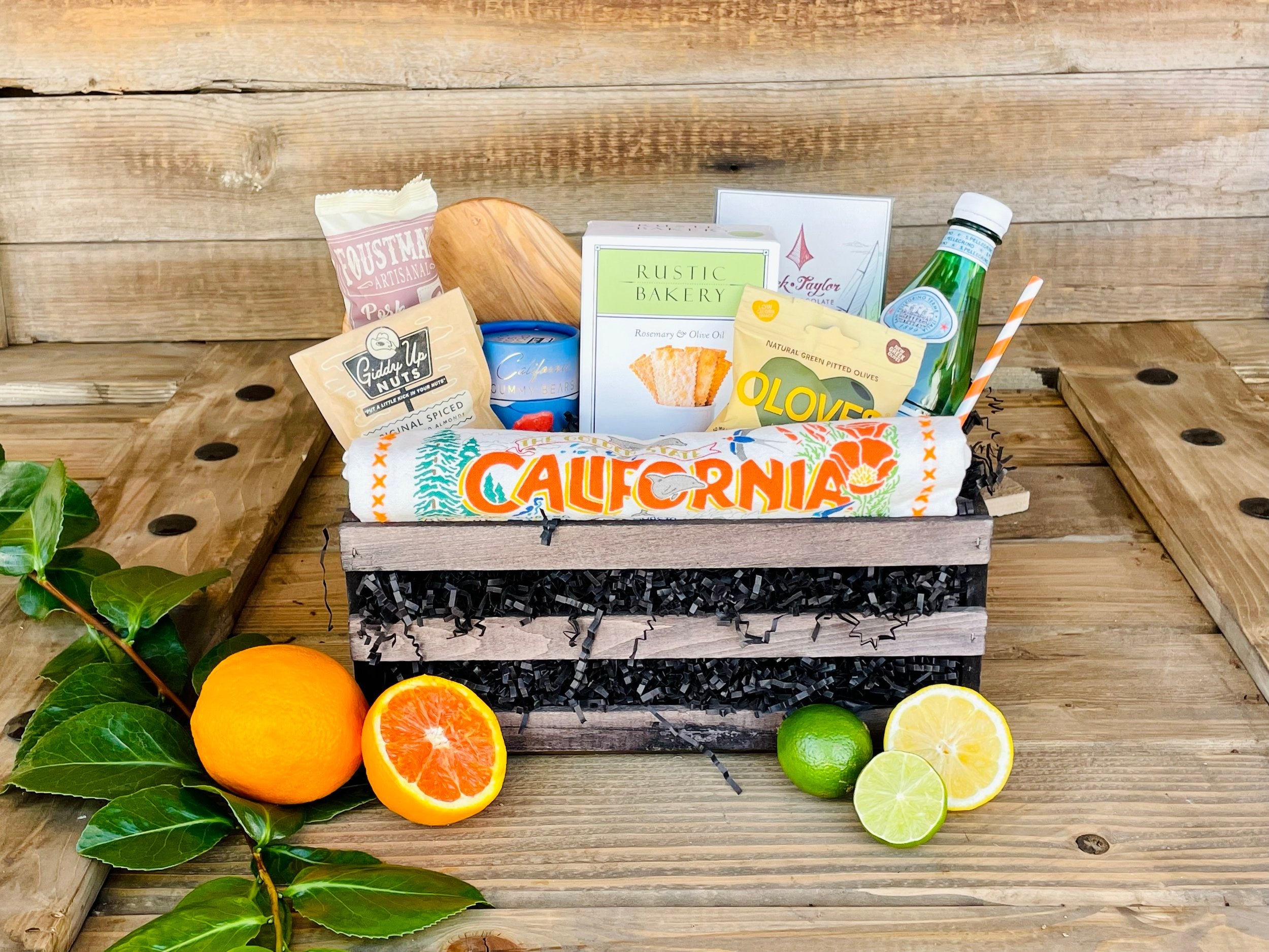 California Gourmet Gift Basket - Deluxe – Nifty Package Co